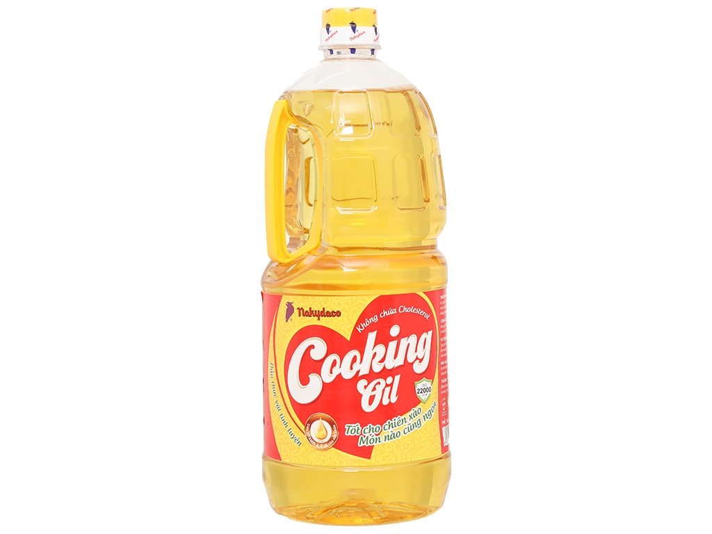 Dầu thực vật Nakydaco Cooking Oil can 2 lít